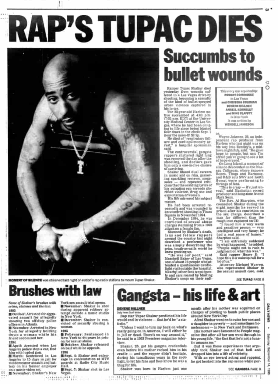 L'influence et l'héritage de Tupac Shakur expliqués